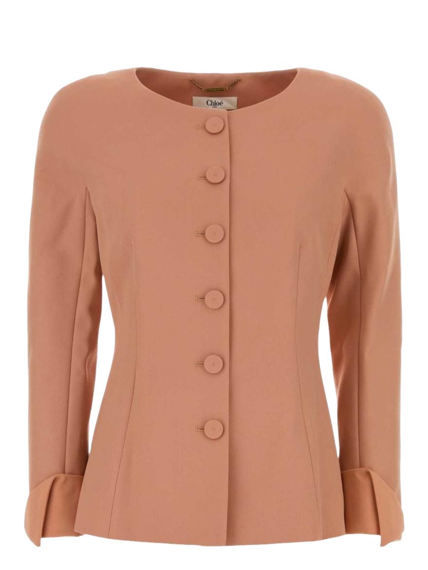 CHLOÉ Chloé Tailored Blazer with Button Front
